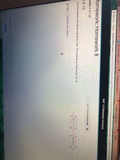 Solved Mat 115 Omework Homework 8 Core 0 Of 1 Pt 6 13 Use