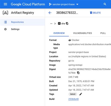 measuring container size and startup latency for serverless apps