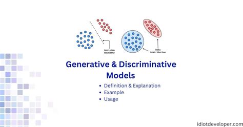 generative and discriminative models in machine learning idiot developer