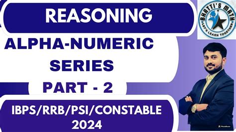 Alpha Numeric Series 2 Bankexam Reasoning Alphabet Ibpsclerk
