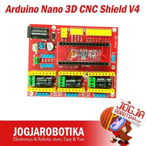 Jual Arduino Nano 3d Cnc Shield V4 3d Printer Indonesia Shopee Indonesia