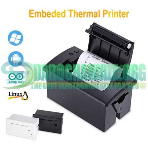 Arduino Serial Printer Arduino Mini Embedded Receipt Thermal Printer