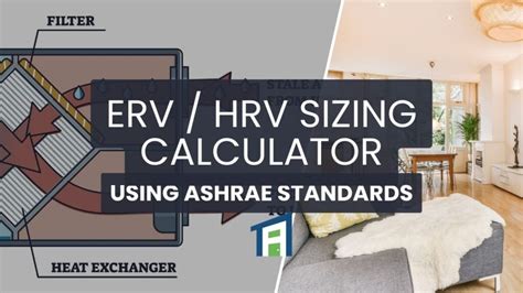 Simple Erv And Hrv Sizing Calculator [ashrae Standard] Attainable Home