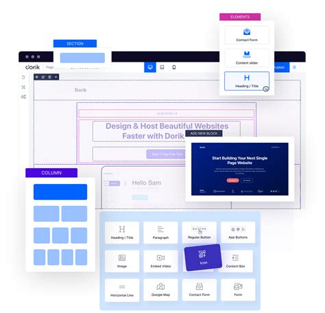 best no code website builder dorik ai