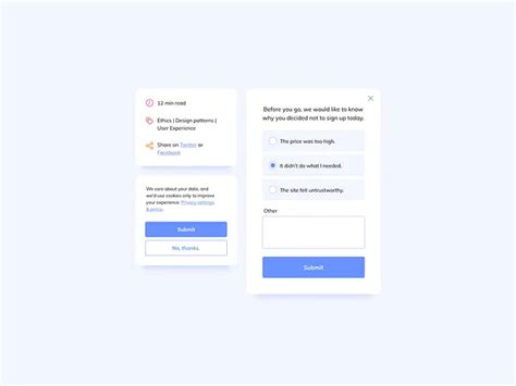 Survey Ui Designs Themes Templates And Downloadable Graphic Elements On Dribbble