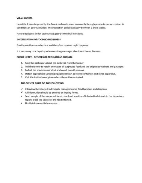 Environmental Health Lecture Notes Docx