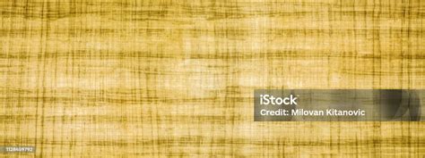 수평 위치에 길고 넓은 배경입니다 이집트 종이 파피루스 오래 된 텍스처입니다 부드러운 노란색 갈색 빛 표면입니다 지중해 지역입니다 0명에 대한 스톡 사진 및 기타 이미지