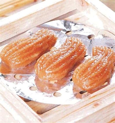 Cocoa Flavour Bean Paste Peanut Shaped Bun Recipe My Chinese Recipes