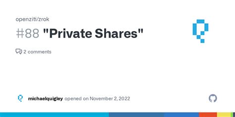 private shares · issue 88 · openziti zrok · github