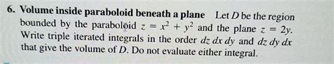 solved triple integrals in different iteration orders5