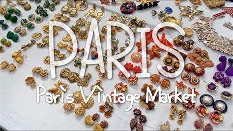🇫🇷𝙿𝚊𝚛𝚒𝚜 가장 큰 파리 빈티지 마켓에서 보물 찾기 👀 파리플리마켓 생투앙마켓 Youtube