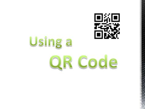 qr code uses pptx business business and finance