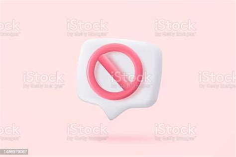 3d traffic stop for alert notification icon negative check list button
