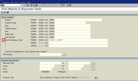 How To Find Transport With Specific Customizing In Se03 Sapported