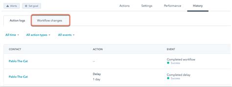 View Your Workflow History