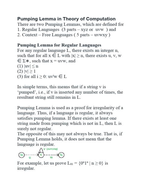22 pumping lemma for cfl 11 03 2024 pdf mathematical logic