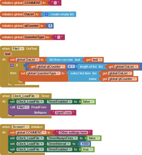 error 2101 despite the file being read mit app inventor help