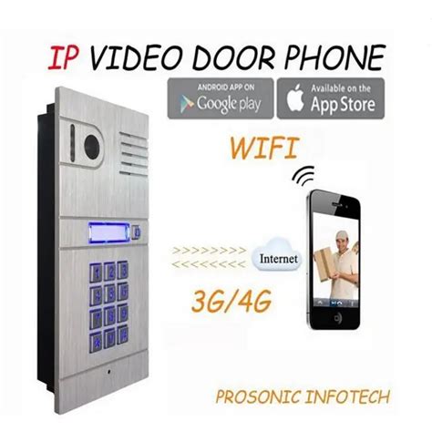 Wifi Intercom System Two Way Intercom And Remotely Unlock Door