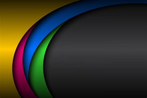Premium Vector Abstract Colorful Wave Vector Background With Blank
