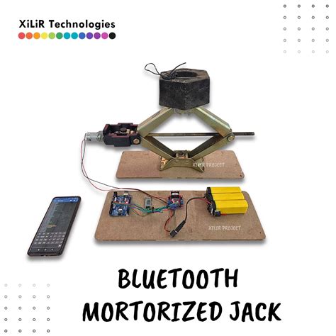 Design And Fabrication Of Wireless Motorized Screw Jack Using Arduino And Bluetooth M Tech B