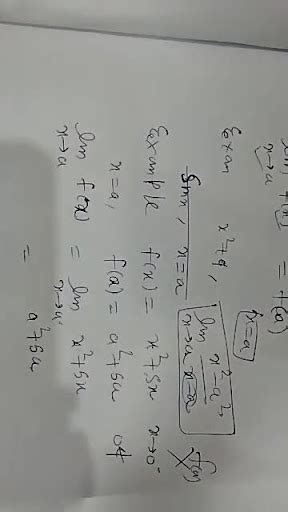 Limits Continuity And Differentiability Of Functions Of Single Variable