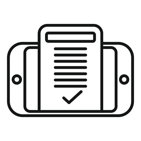 Smartphone Displaying Completed Checklist For Efficient Task Management 47223610 Vector Art At