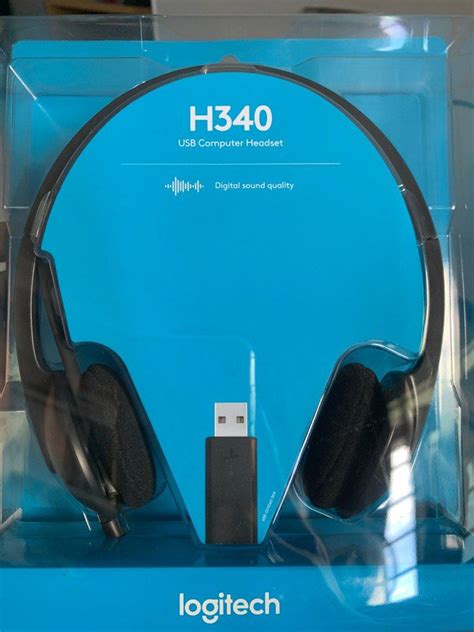 Bnip Logitech H Usb Computer Headset Audio Headphones Headsets On Carousell