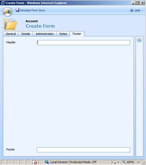 How To Make A Dynamics Crm Field Always Appear As A Footer At The Bottom Of A Form Magnetism