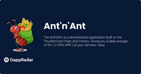 Antnant Project Overview Analytics And Data Dappradar