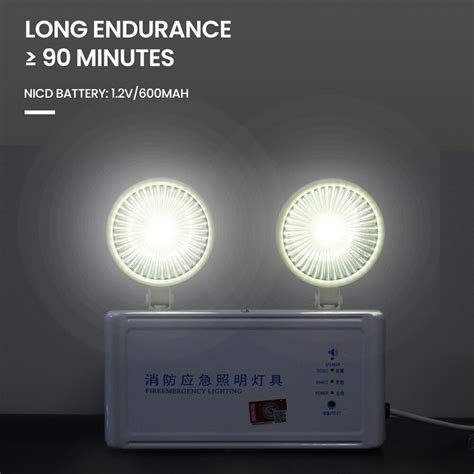 3w Ac220v Fire Emergency Lighting Brightness Power Vicedeal