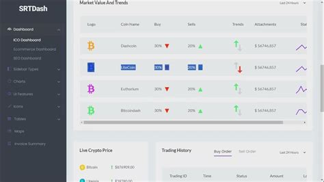 Srtdash Admin Dashboard Template Youtube