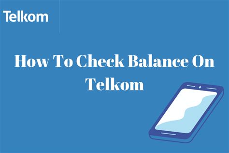 How To Check Balance On Telkom