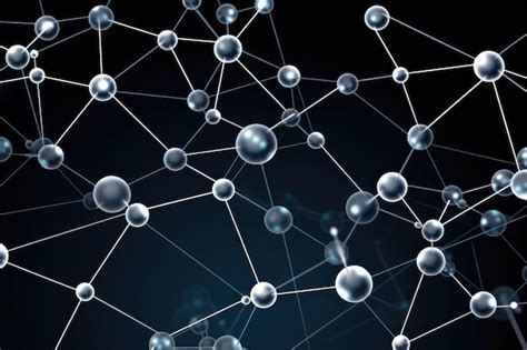 Premium Photo Digital Neural Molecular Network Professional Photography