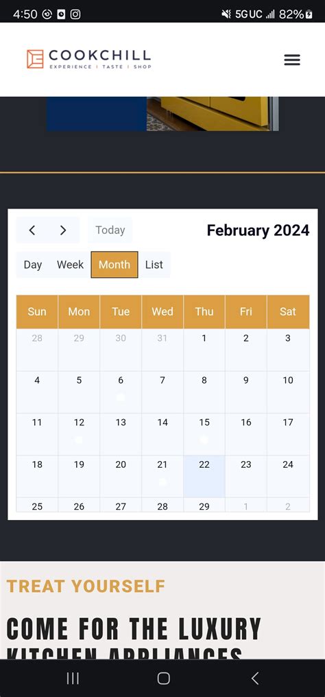 Calendar Events Not Showing On Mobile View 🐞 Bug Reports Common Ninja