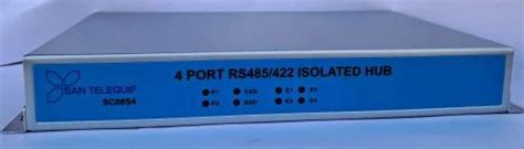 Sc08s4 4 Port Rs485 Isolated Hub At Rs 12650 Piece Ethernet Hub In Pune Id 14309947033
