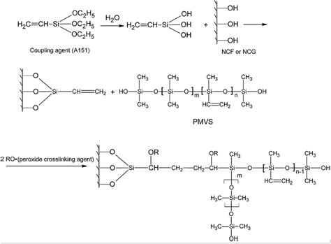 Scheme 2 Schematic Representation Of The Effect Of The Coupling Agent