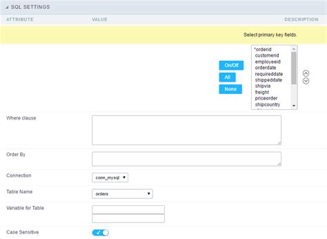 Scriptcase Button Lalafflicks