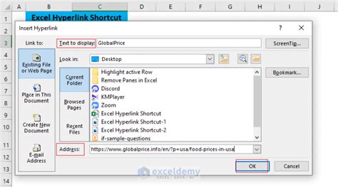 Excel Hyperlink With Shortcut Key Uses ExcelDemy