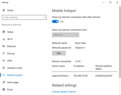 Cara Mengaktifkan Mobile Hotspot Windows 10 Tanpa Software ITPOIN