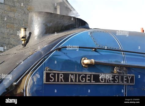 Sir Nigel Gresley Steam Train Grosmont Station 60007 Lner Class A4