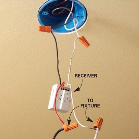 Wireless Electrical Switch Battery Free Finger Powered Switch The Family Handyman