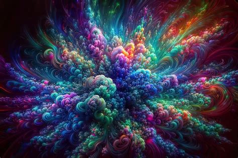 Mesmerizing Swirls Organic Forms Generative Ai Stock Illustration Illustration Of Depth