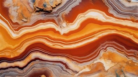 Sulphide Agate Texture A Mesmerizing Display Of Wavy Brown Veins On Sandstone Background Stone