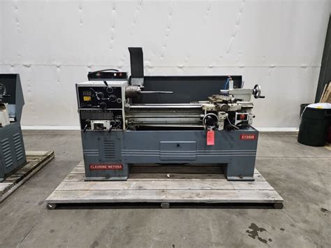 13 X 40 Clausing Metosa C1340s Geared Head Lathe 6 89 Swing Over Cross Slide Taper