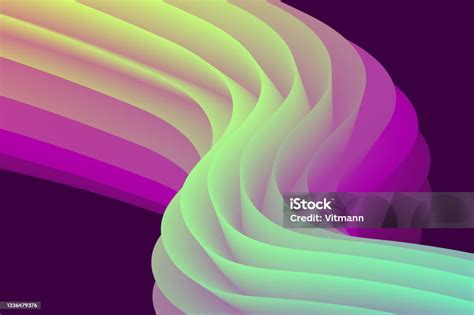 벡터 3d 추상 유체 액체 곡선 미래 배경 배너 크리에이티브 그래픽 디자인 역동적인 모던 컬러의 다이나믹 한 요소 0명에 대한 스톡 벡터 아트 및 기타 이미지 Istock