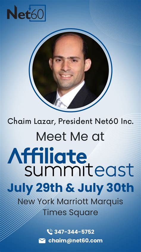 Net60 Inc Postal List Brokerage And Direct Mail On Linkedin Ase2024 Affiliatemarketing