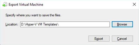 How To Clone A Hyper V VM By Using VM Templates