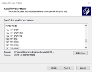 Installing A TSC Printer Driver CerTek Software