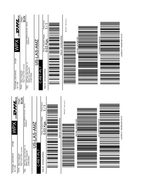 Return Label Pdf