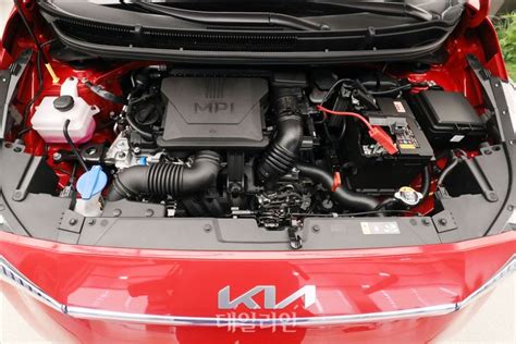 기아 더 뉴 모닝 엔진룸